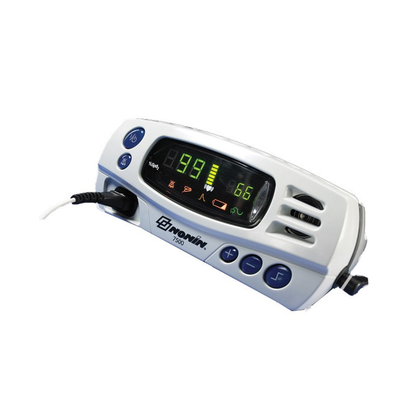 Tabletop Pulse Oximeter Nonin 7500 with sensor | Medi-Shop.gr