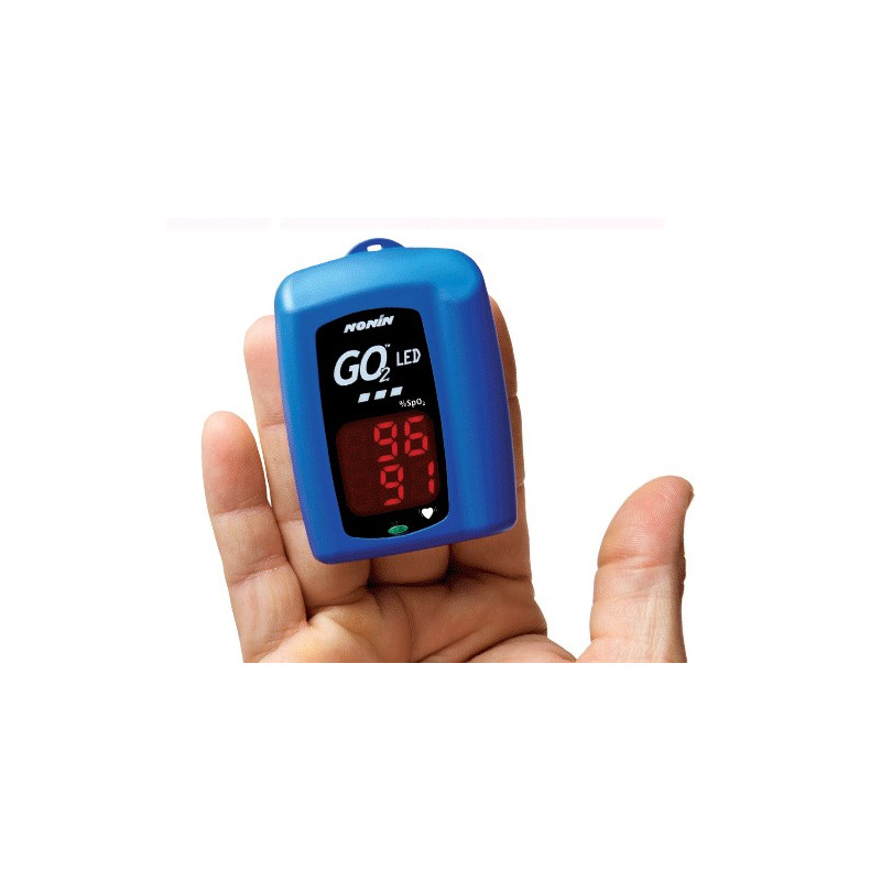 Finger Pulse Oximeter GO2 LED | Medi-Shop.gr