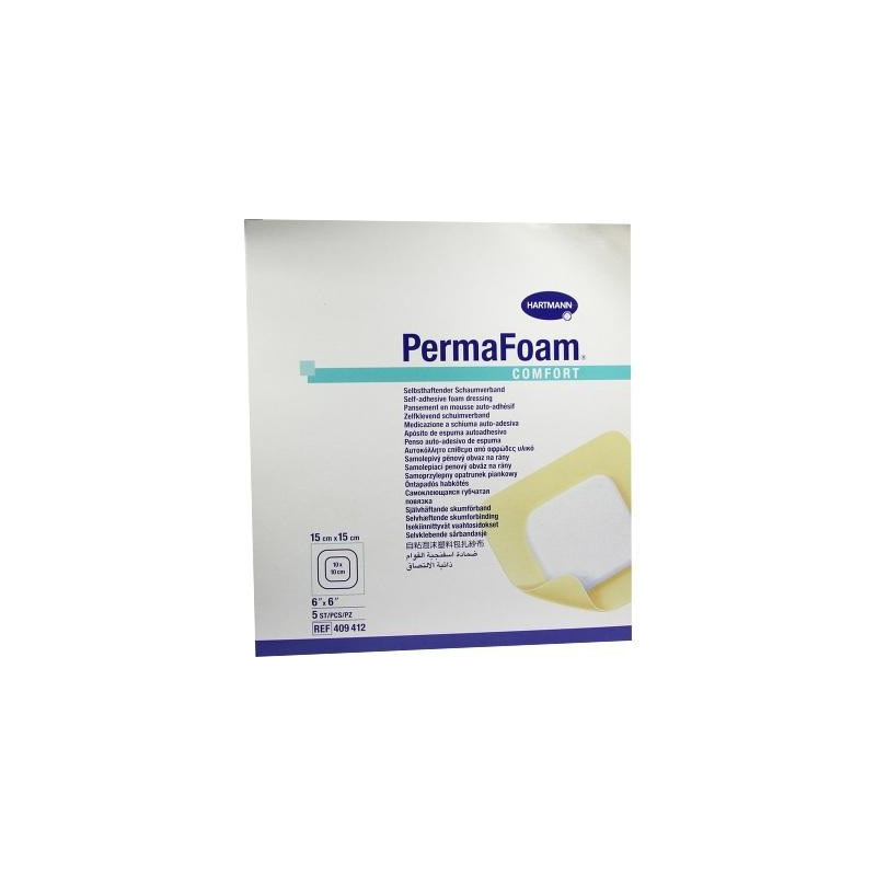PermaFoam Comfort wound dressings