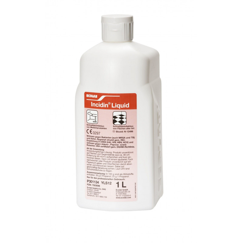 ECOLAB Incidin disinfectant liquid 1 LT | Medi-Shop.gr