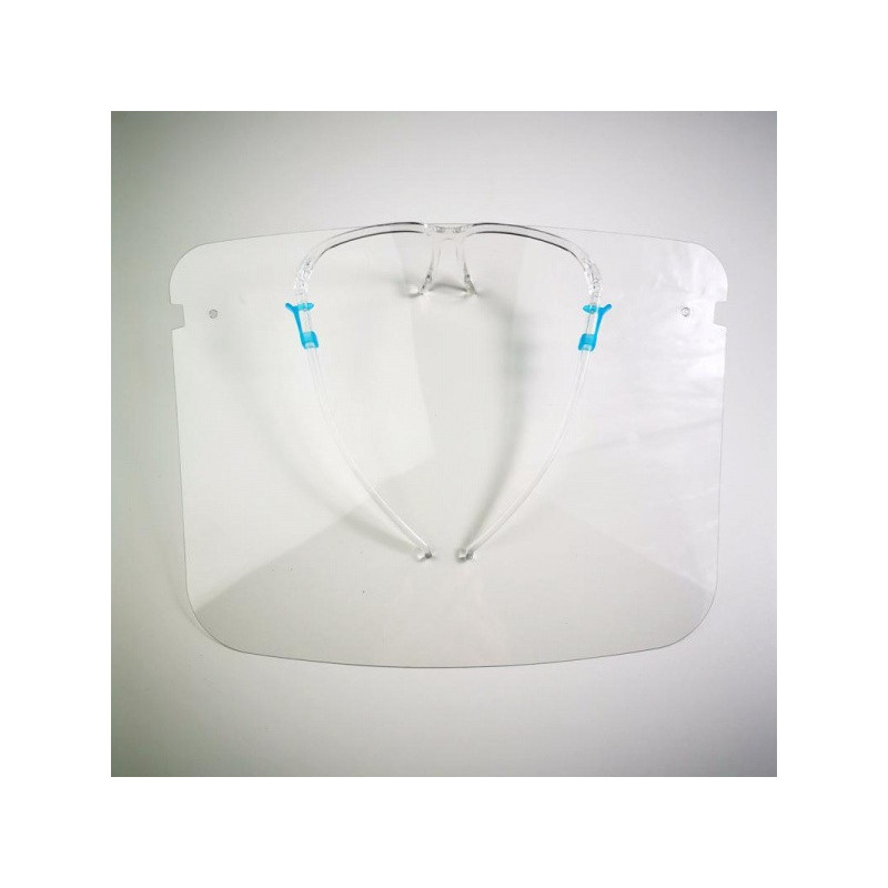 Προστατευτική ασπίδα προσώπου SPECTRA με πλαστικό σκελετό γυαλιών ...