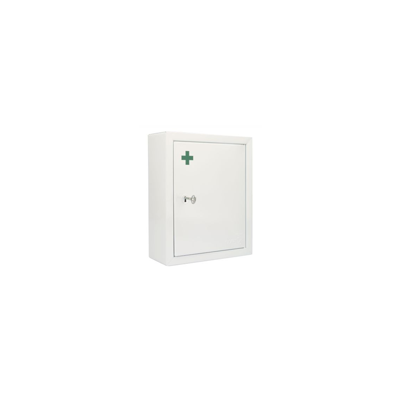 Metallic first aid box 38 x29 x12 cm with 3 shelves | Medi-Shop.gr