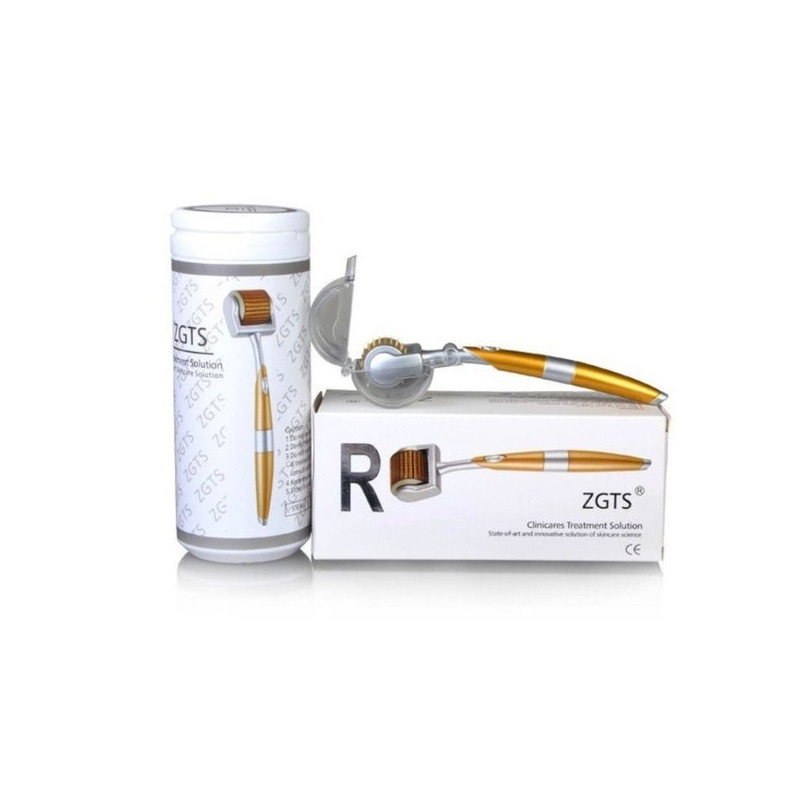 ZGTS Derma roller with 192 titanium needles | Medi-Shop.gr