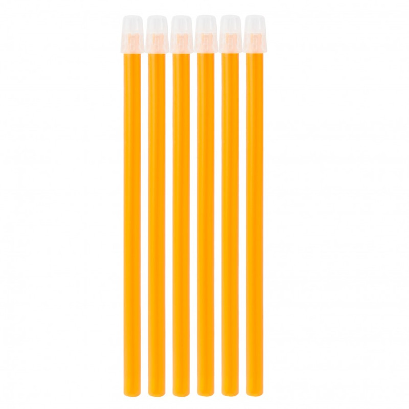Saliva ejectors 15cm orange (100 pcs) | Medi-Shop.gr