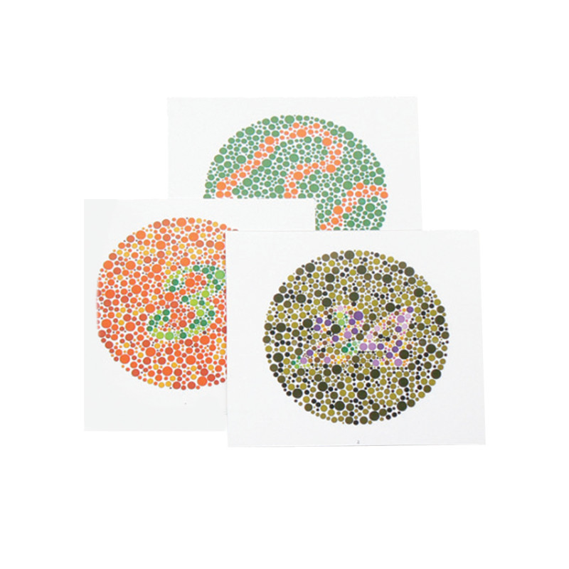Pediatric test for color deficiency 31286 (10 pcs) | Medi-Shop.gr