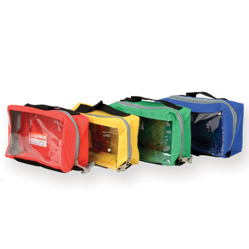 E1 Velcro first aid pouch green 27183