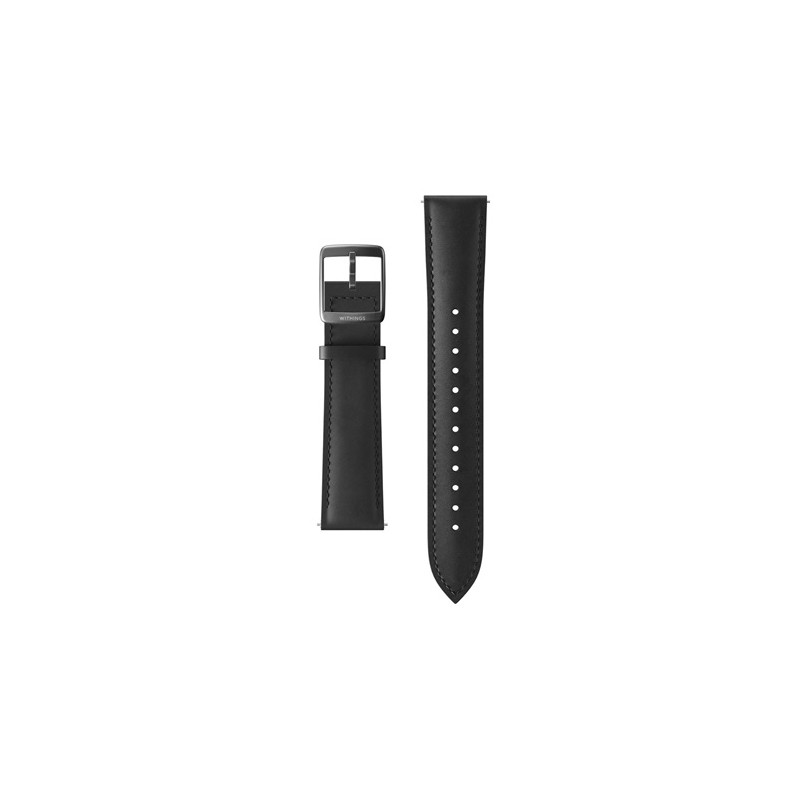 Withings Scanwatch strap 20mm black/silver | Medi-Shop.gr