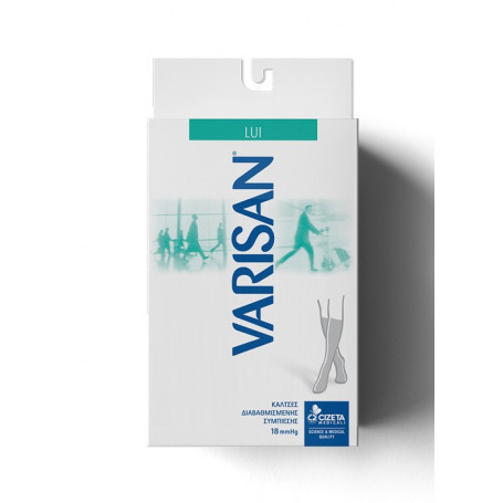Varisan Lui calf high 18mmHg blue | Medi-Shop.gr
