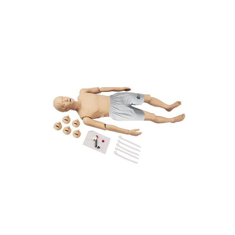 Nasco full body CPR and trauma adult manikin with electronic console ...