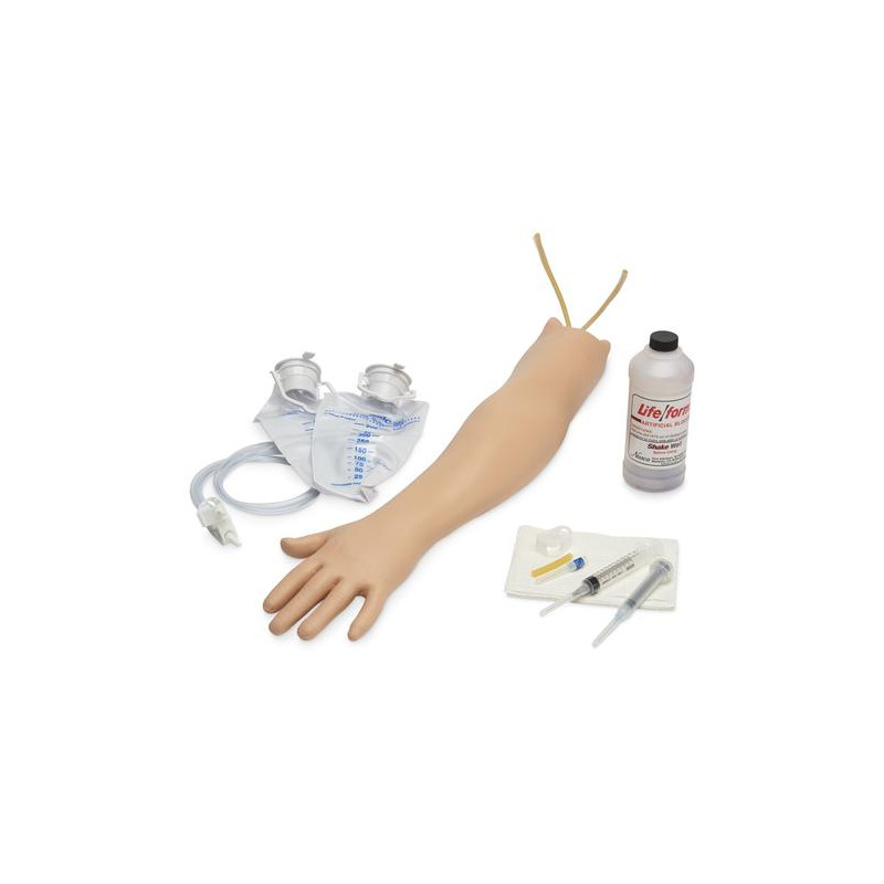 Life/form hemodialysis practice arm training model light skin | Medi ...