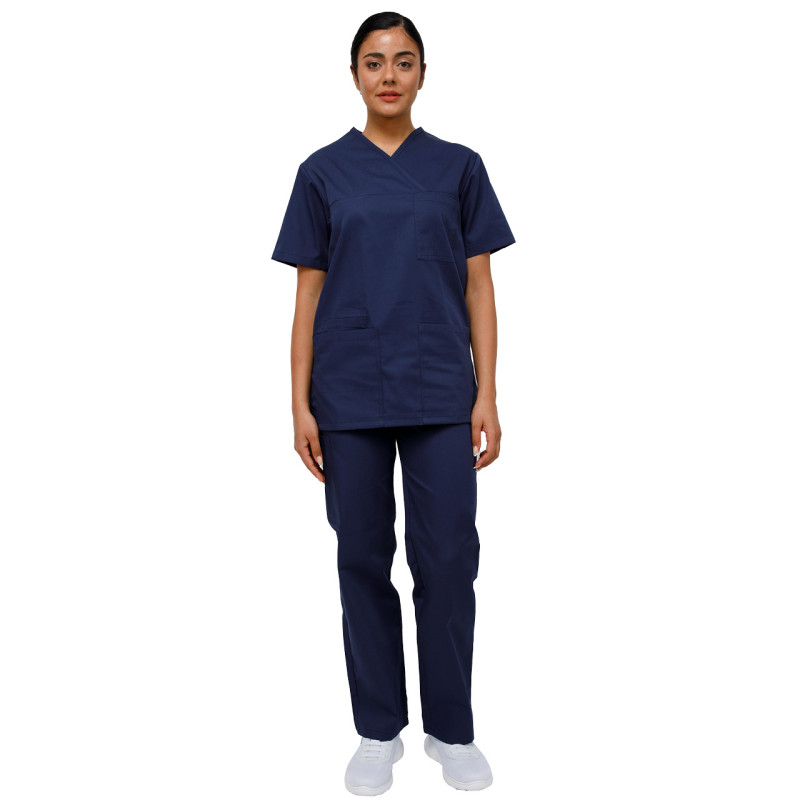 Ultima Navy Blue unisex medical scrub set | Medi-Shop.gr