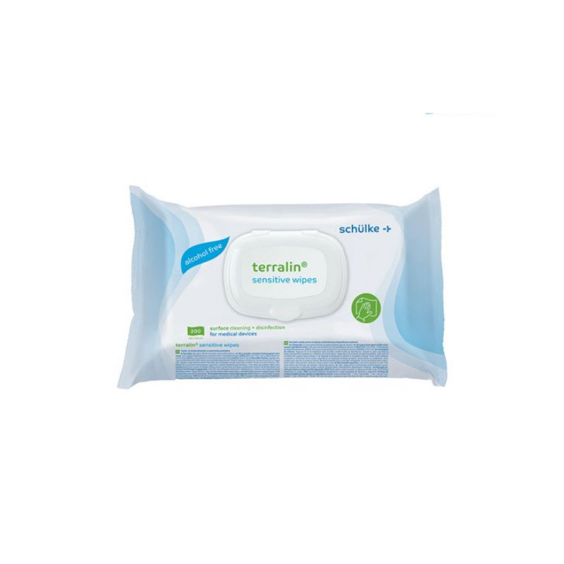 Schulke & Mayr Terralin Sensitive disinfectant wipes (200 pcs) | Medi ...